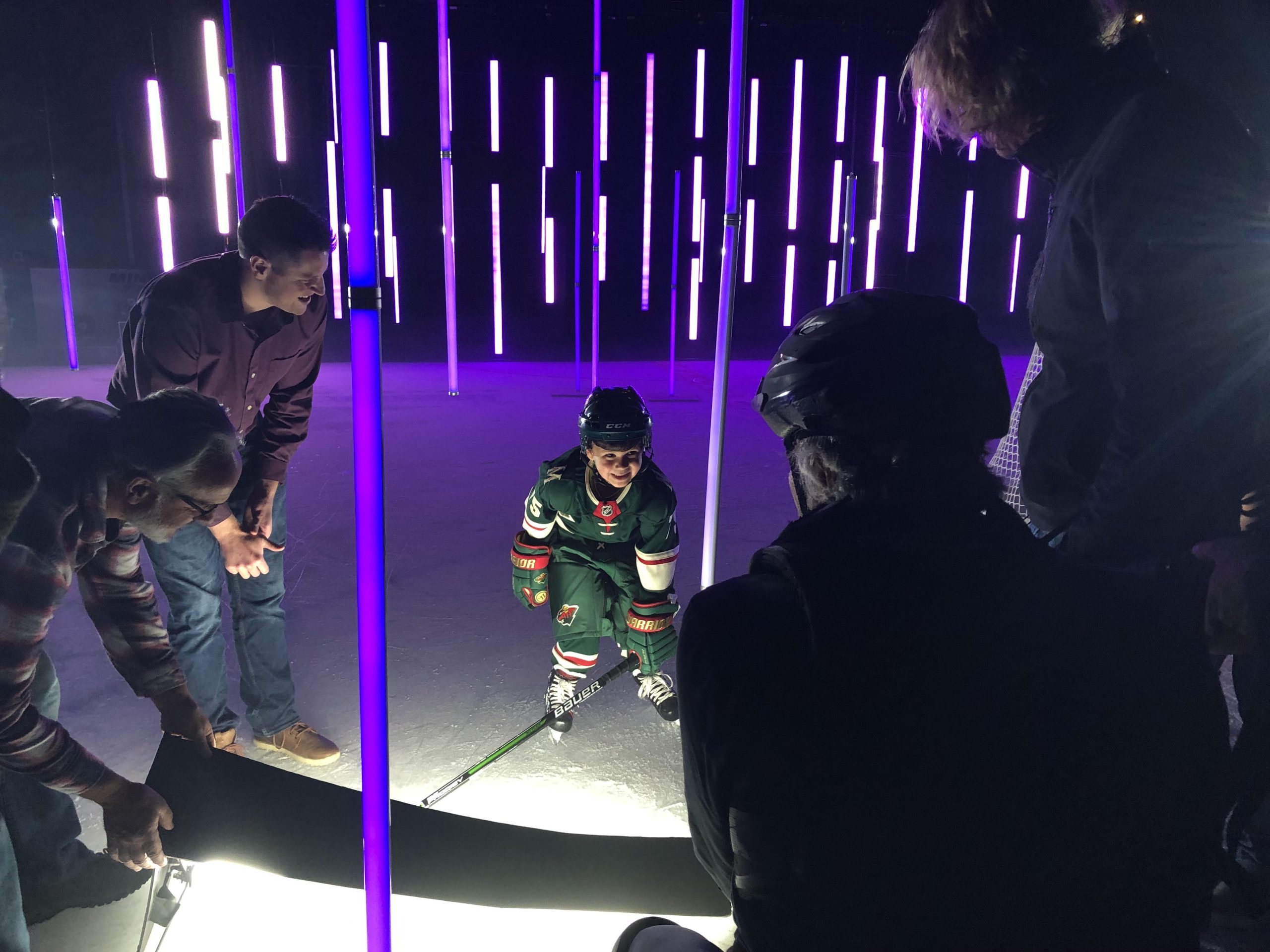 Children's patient gets to be a part of MN Wild's Hockey Fights Cancer