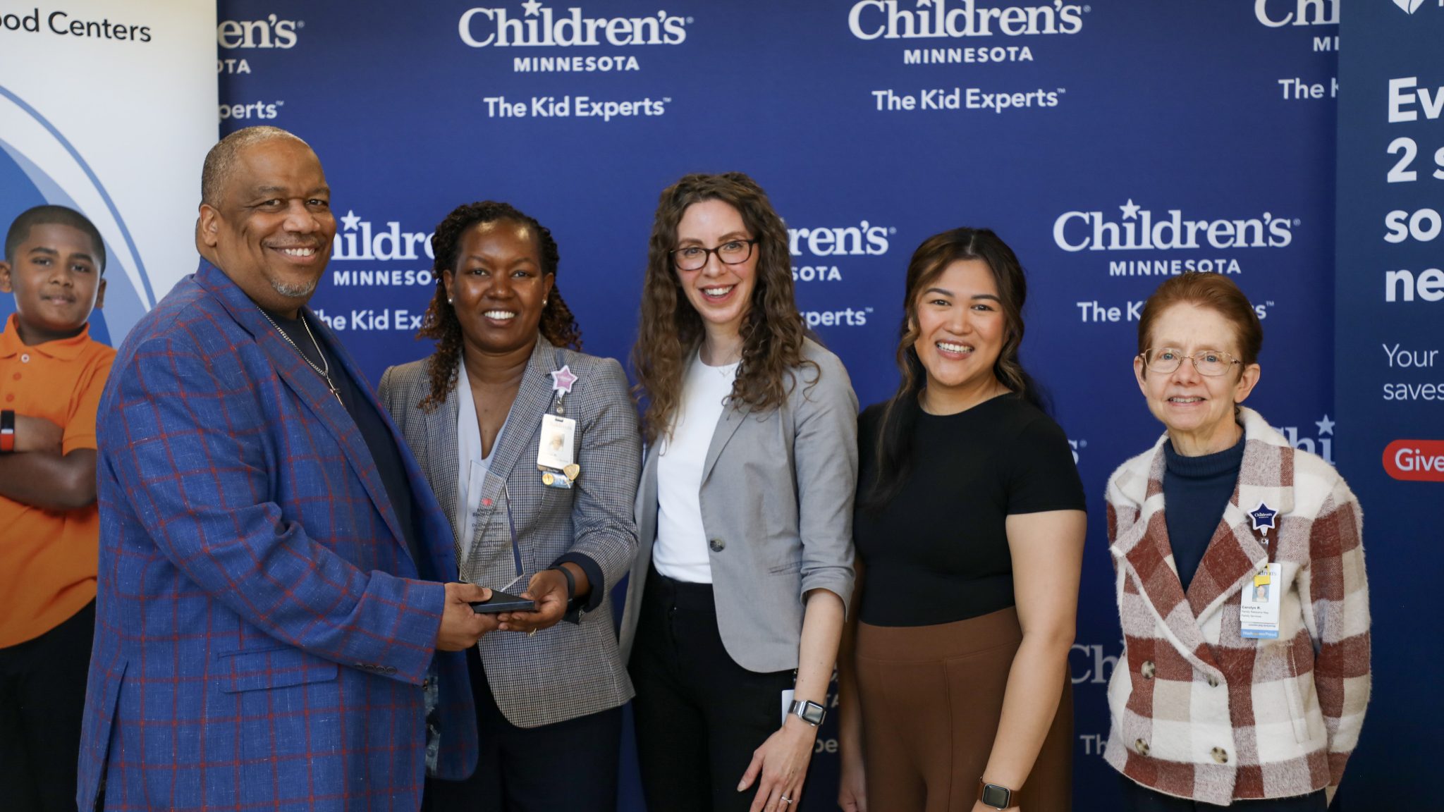 Children's Minnesota receives Dr. Charles Drew Lifesaver Award ...