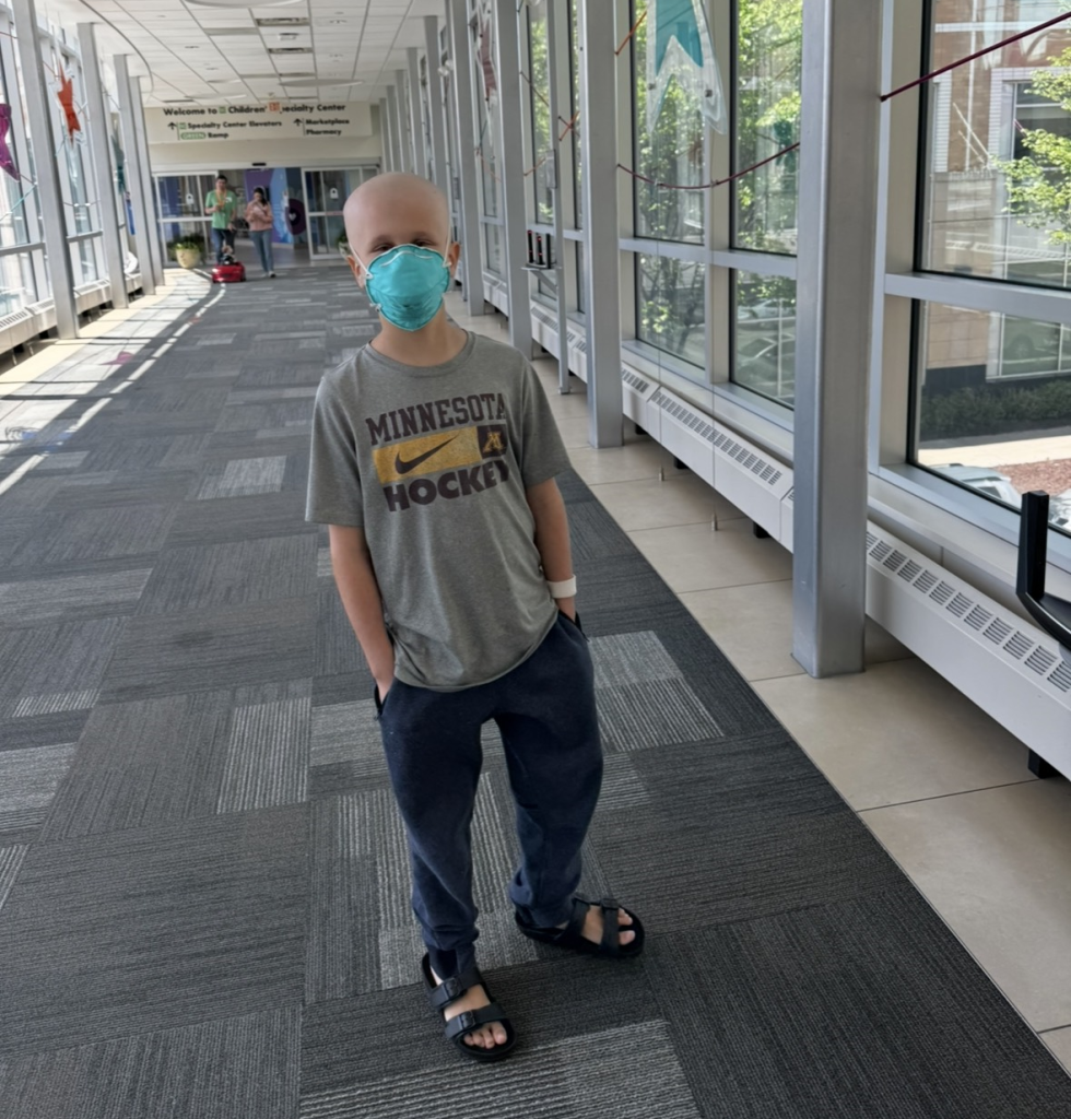 Breckon’s story: facing leukemia with courage, twice - Children's Minnesota