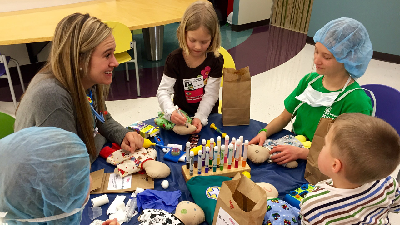 Play with a purpose is key for child life specialists