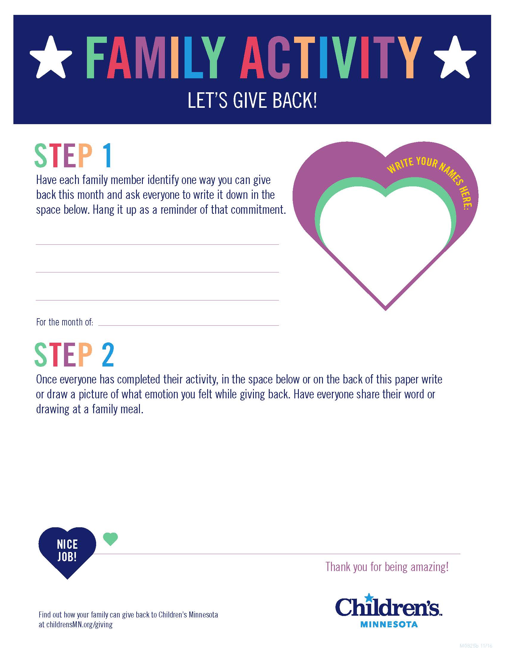 Teaching your kids about giving back ﻿- Children's Minnesota
