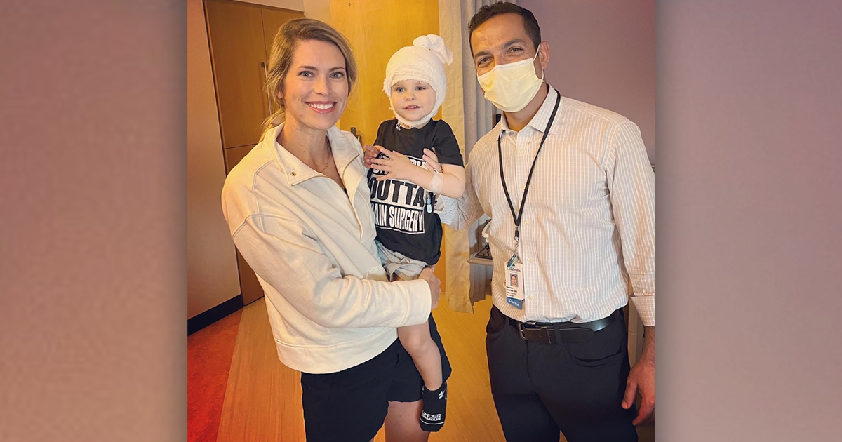 Helping Hudson: from rare diagnosis to life-changing brain surgery ...