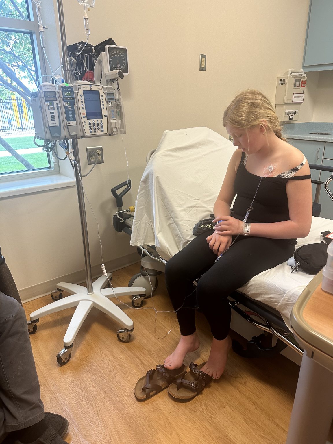 Amelia returns to figure skating after surgery to remove very rare ...