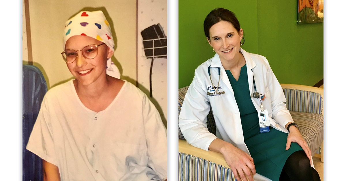 A cancer diagnosis as a kid becomes a lifelong passion for pediatrics ...
