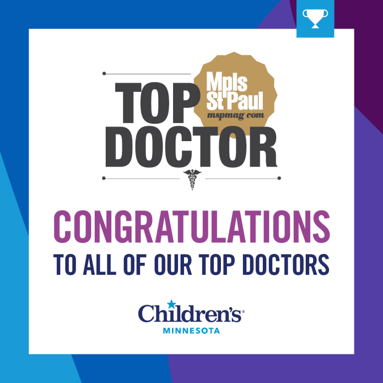 168 Children’s Minnesota physicians recognized as Top Doctors by Mpls ...