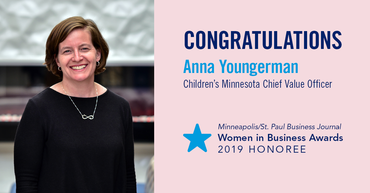 Anna Youngerman honored 2019 Women in Business for leadership