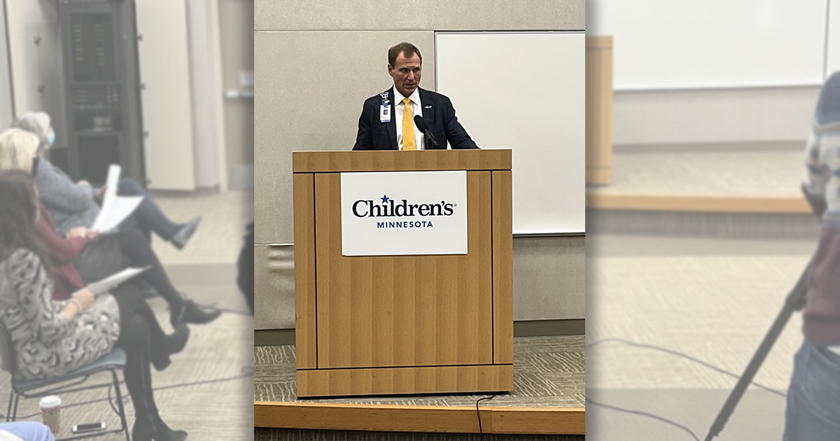 Children's Minnesota hosts MDH Commissioner Jan Malcolm to commemorate ...