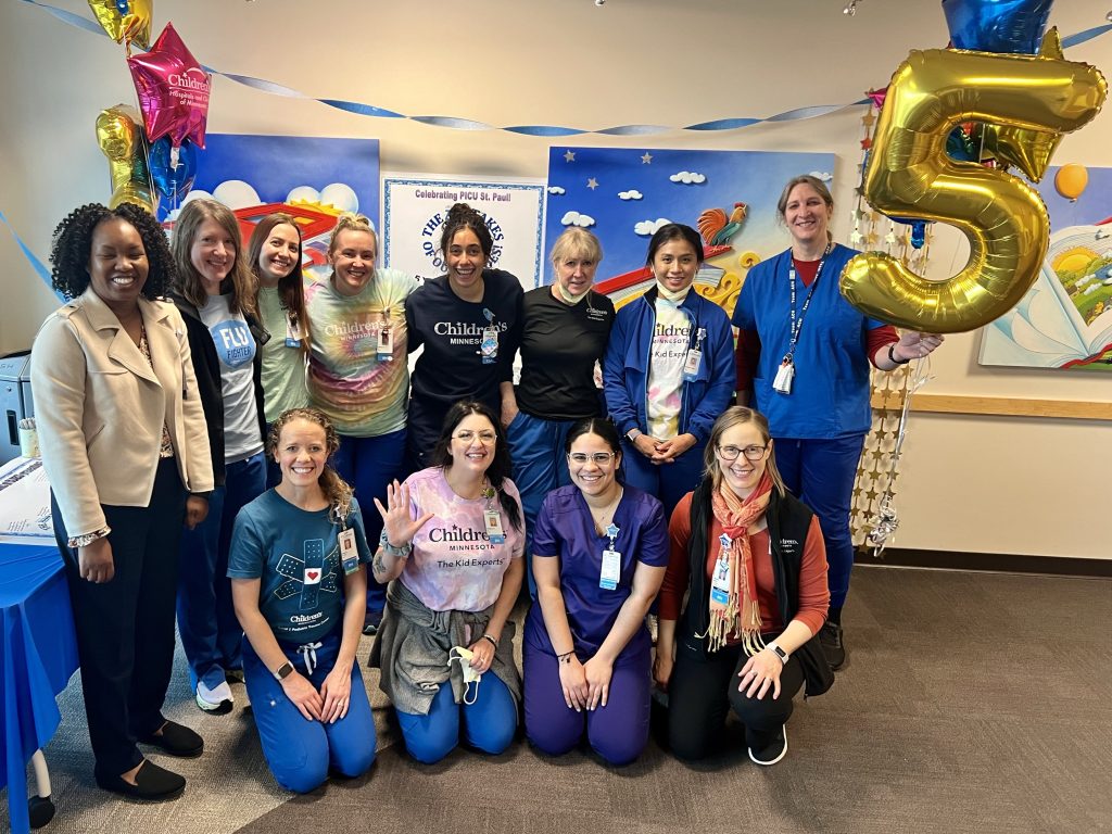 St. Paul PICU celebrates five years of preventing central line ...