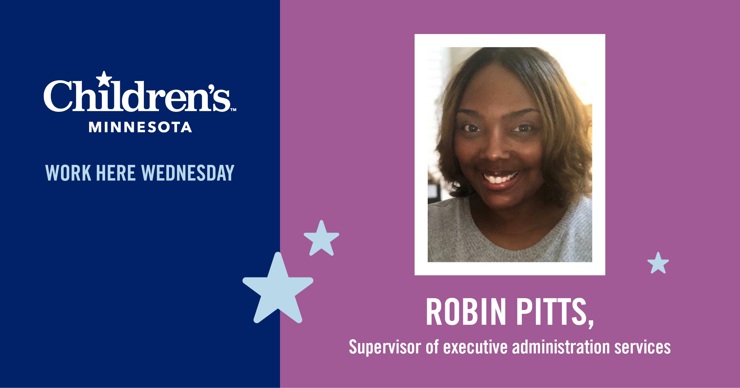 Work Here Wednesday: Robin Pitts, supervisor of executive ...