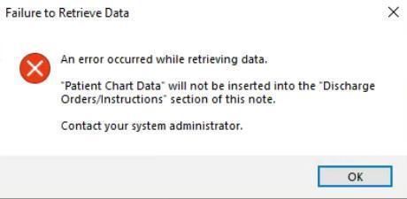 Resolving Dynamic Documentation Errors – EMR Updates