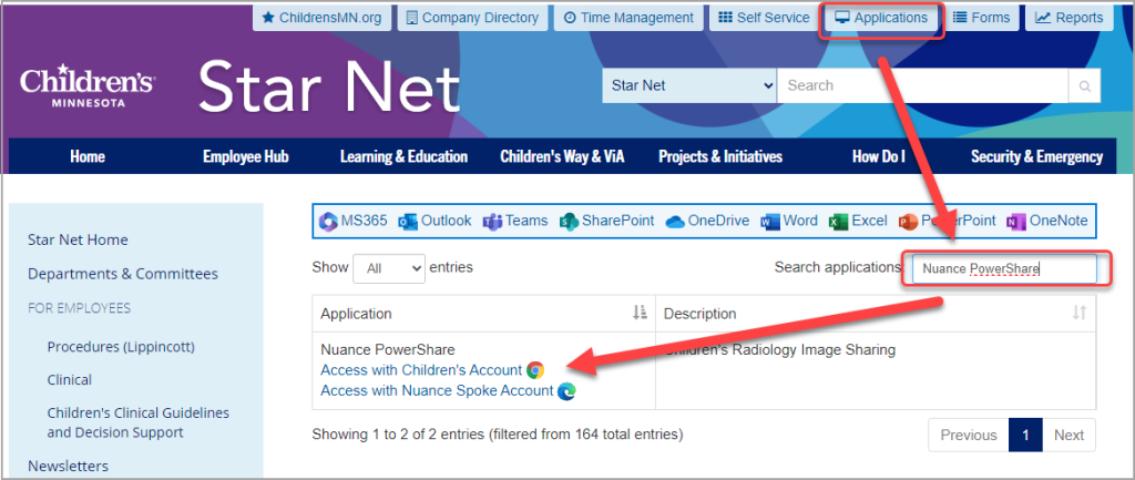Nuance PowerShare Access Update – EMR Updates