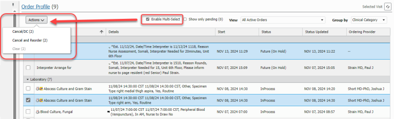 March 2025 Upgrade – EMR Updates