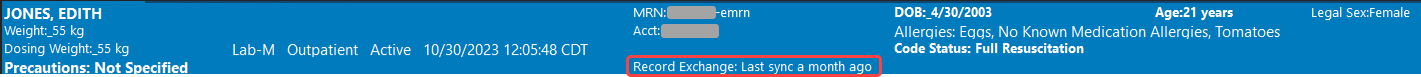 Cerner Standard Banner Bar – EMR Updates